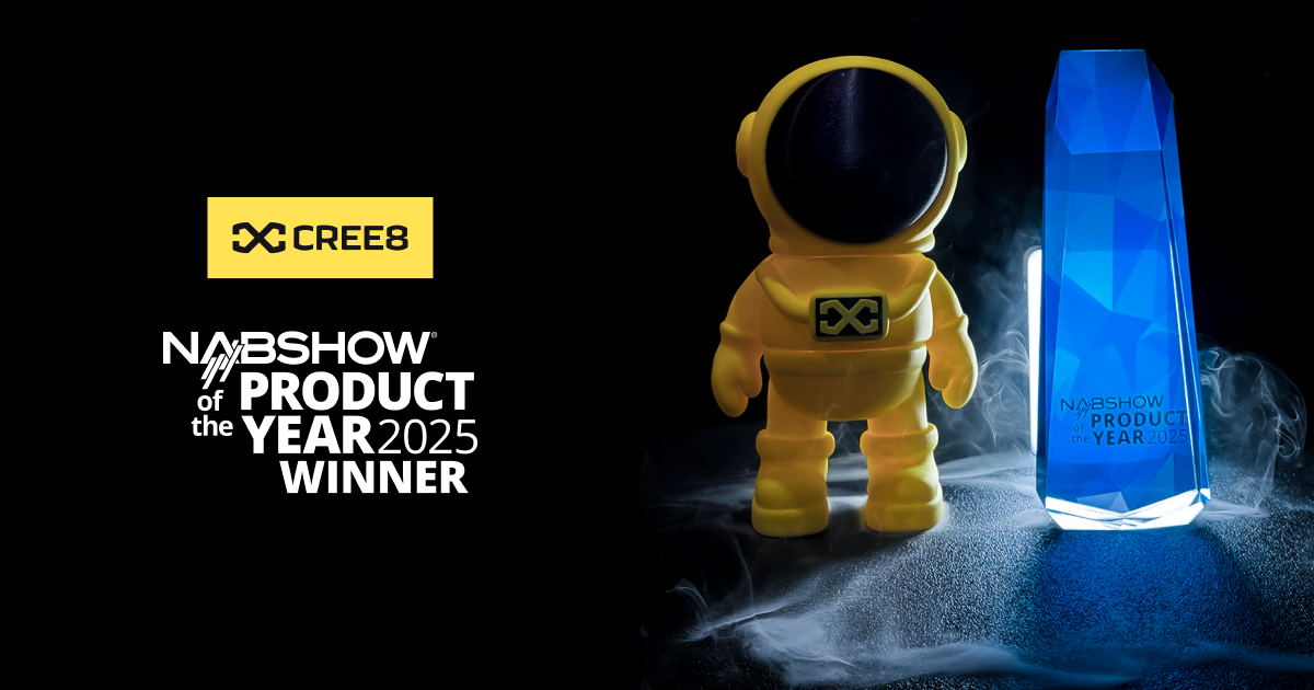 CREE8 Wins 2025 NAB Show Product of the Year Award in Remote Production